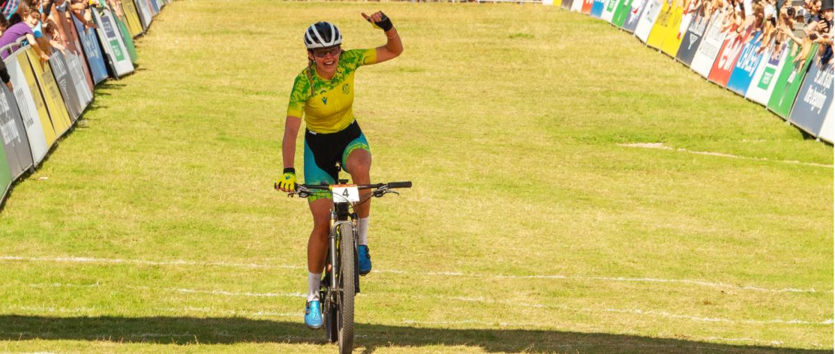 Zoe Cuthbert claims historic Commonwealth Games mountain bike silver ...